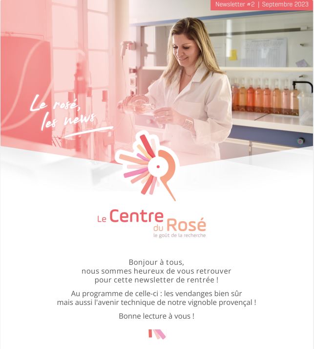 Le Rosé, les News n°2 - Le Centre du Rosé